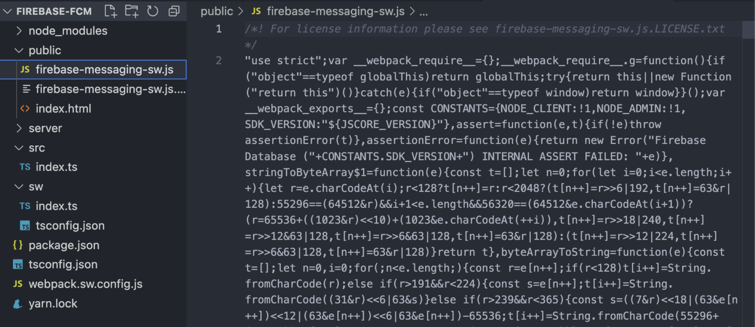 FirebaseのFirebase Cloud Messaging 機能でユーザーに通知をNode.jsサーバーから送る方法 | DATUM STUDIO株式会社