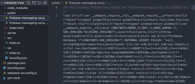 FirebaseのFirebase Cloud Messaging 機能でユーザーに通知をNode.jsサーバーから送る方法 | DATUM STUDIO株式会社