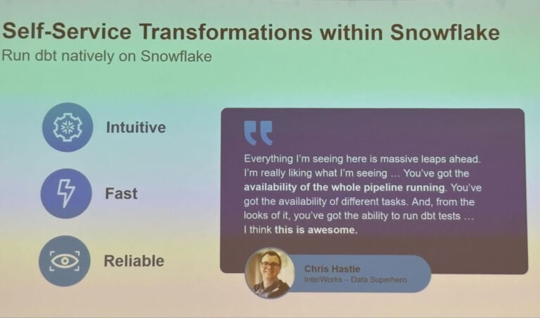 Snowflake Summit 2025 最速レポート最終日③-Easily and Cost-Efficiently Managing Data Transformation ...