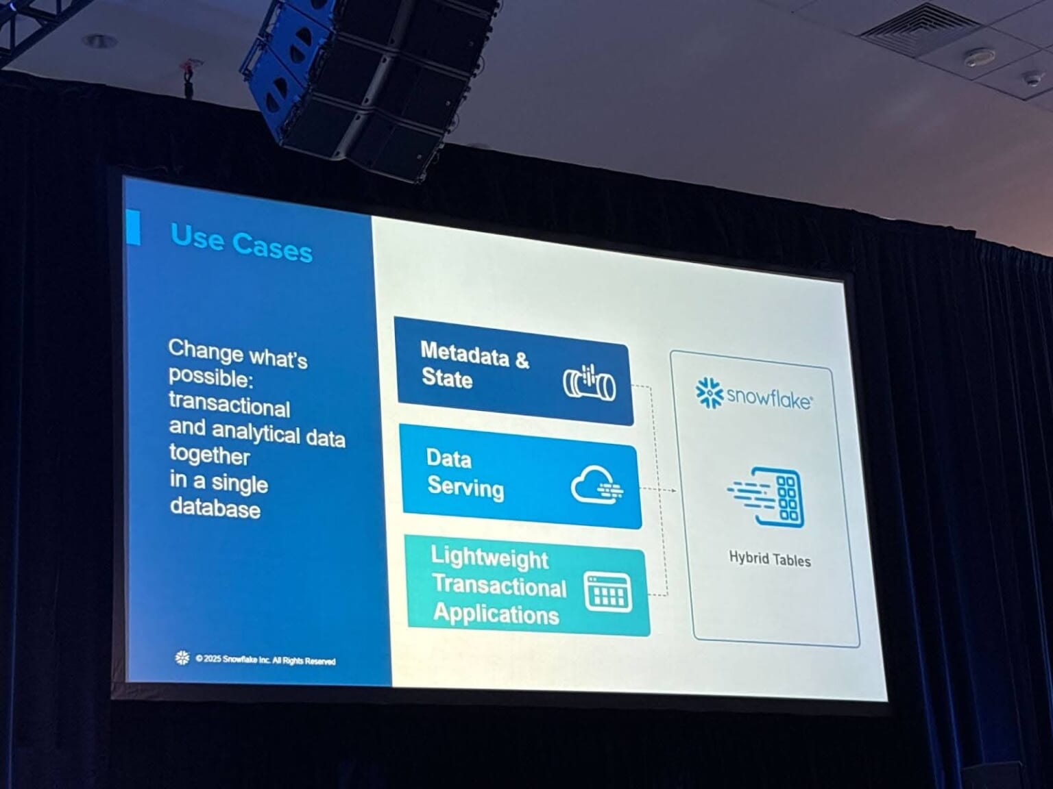 Snowflake Summit 2025 最速レポート1日目③Unifying Transactional and Analytical ...